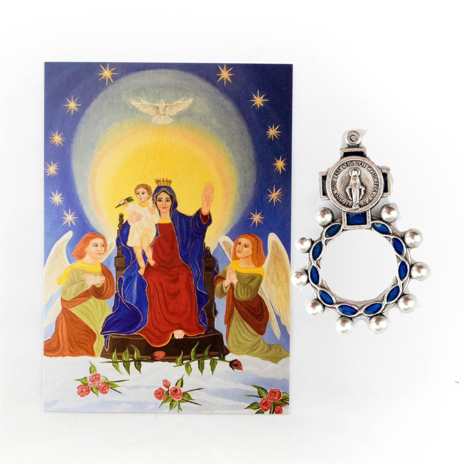 Miraculous Medal Finger Rosary