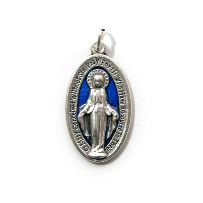 Blue Miraculous Medal