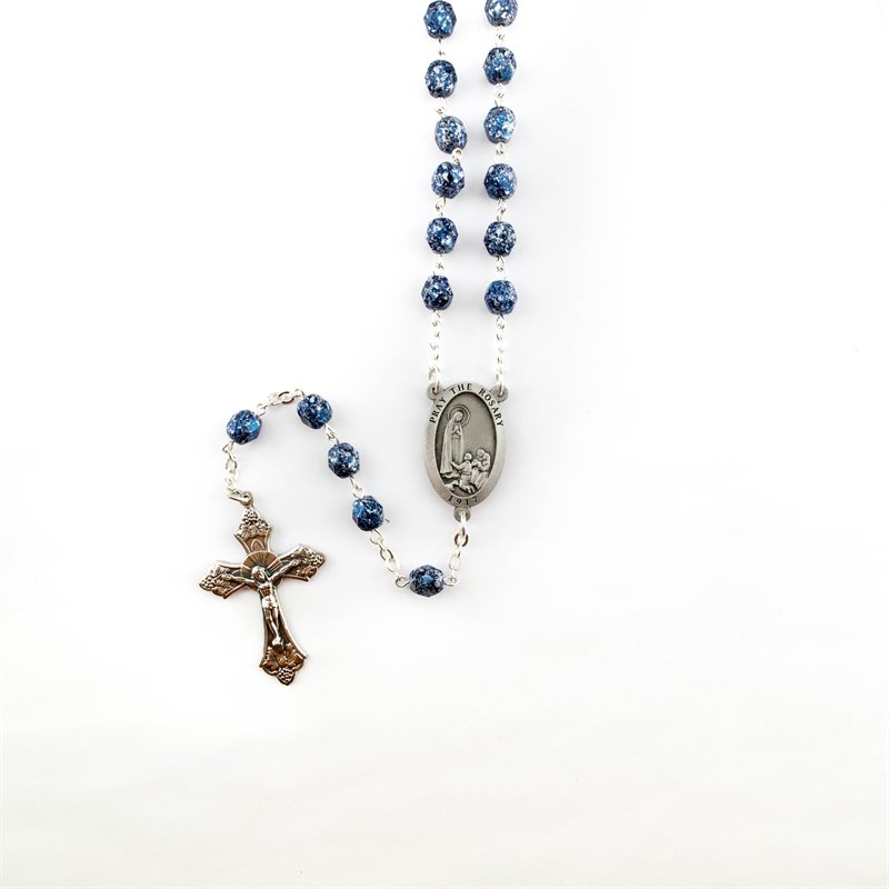 Our Lady of Fatima Blue Rosary