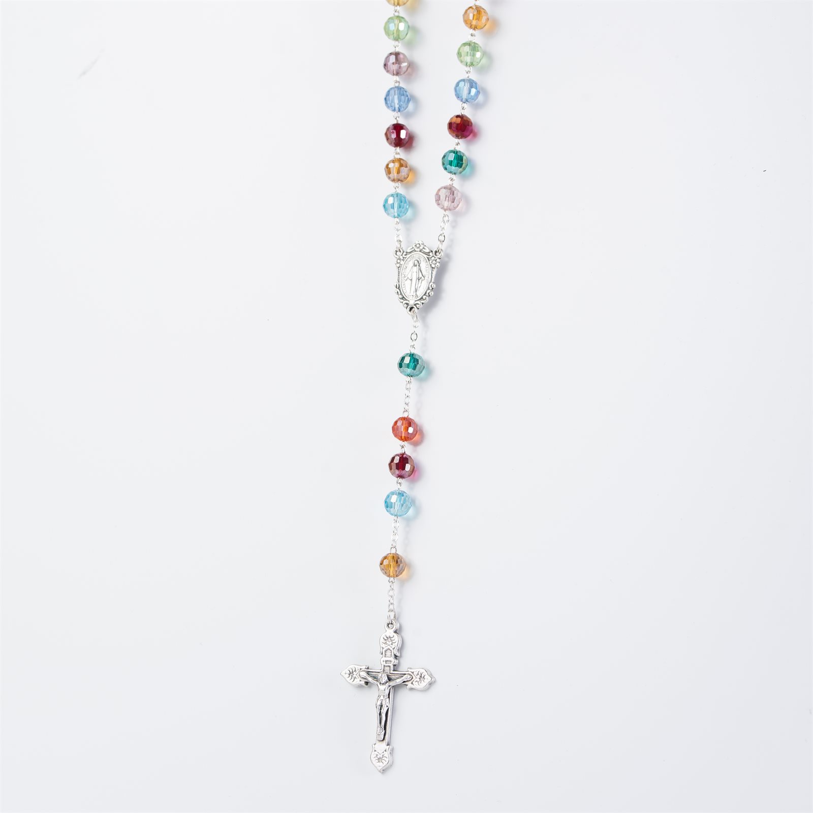 Multicolour Crystal Rosary