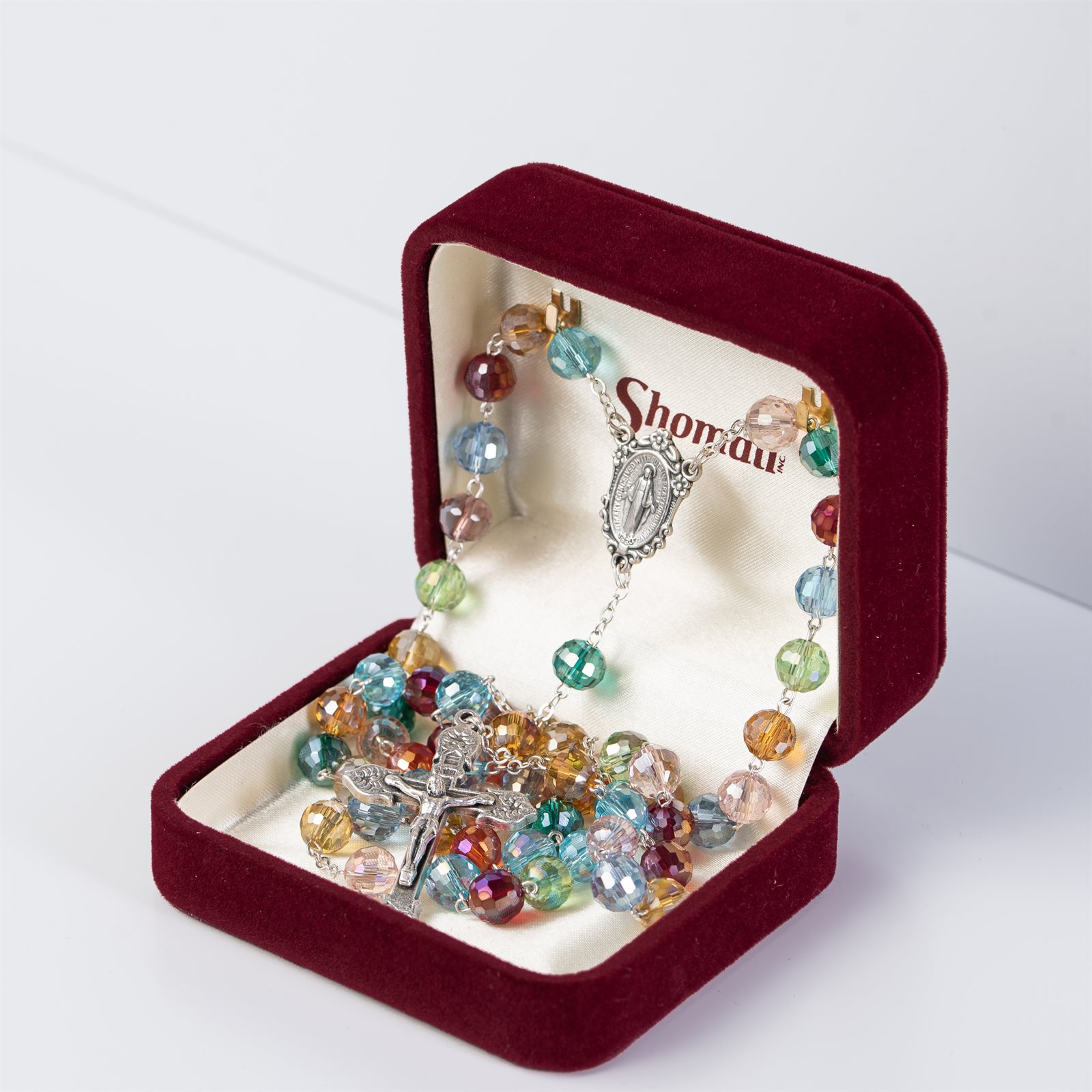 Multicolour Crystal Rosary